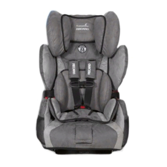 THOMASHILFEN RECARO PROSPORT REHA ASSEMBLY INSTRUCTIONS MANUAL Pdf ...