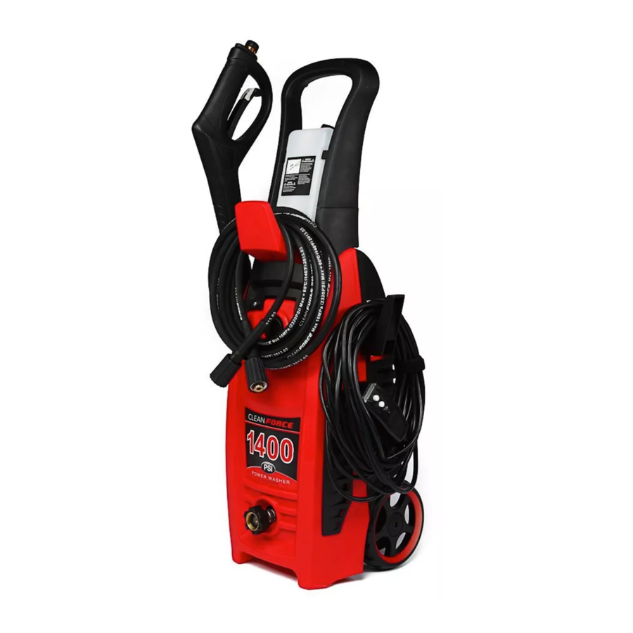 CLEANFORCE CF1400 OPERATOR'S MANUAL Pdf Download | ManualsLib