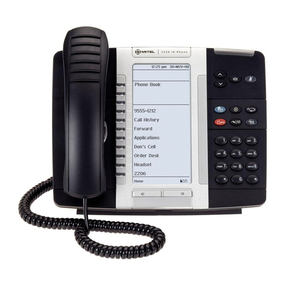 MITEL 5340 USER REFERENCE MANUAL Pdf Download | ManualsLib