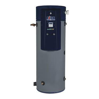 BOCK WATER HEATERS OT300 INSTALLATION AND OPERATION INSTRUCTION MANUAL ...