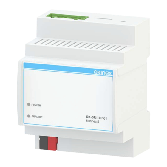 EKINEX KONNECT4 CONFIGURATION MANUAL Pdf Download | ManualsLib