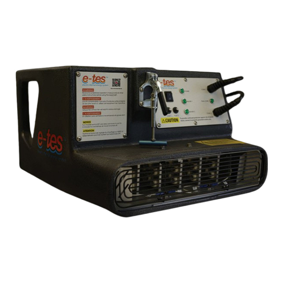 ARAMSCO E-TES SD LOW-PROFILE OPERATOR'S MANUAL Pdf Download | ManualsLib