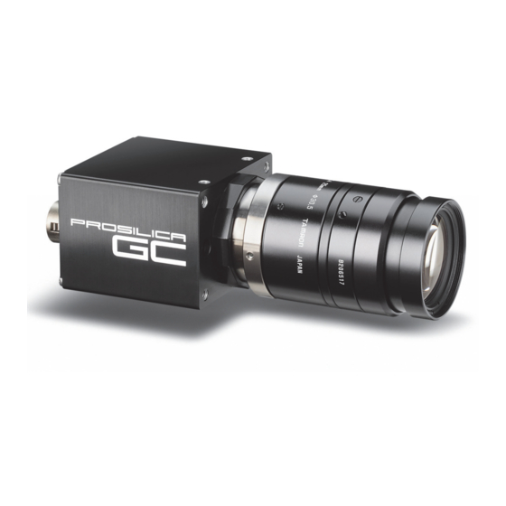 ALLIED VISION TECHNOLOGIES AVT GIGE VISION CAMERAS TECHNICAL MANUAL Pdf ...