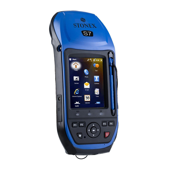 STONEX S7-S USER MANUAL Pdf Download | ManualsLib