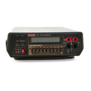 KEITHLEY 580 OPERATOR'S MANUAL Pdf Download | ManualsLib