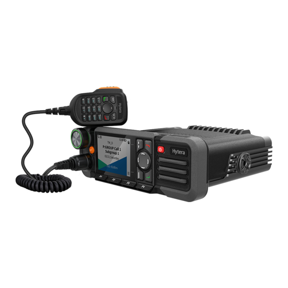 HYTERA DIGITAL MOBILE RADIO OWNER'S MANUAL Pdf Download | ManualsLib