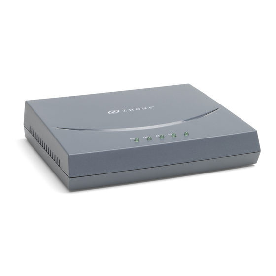 ZHONE 1611-A2-XXX MODEM TECHNICAL SPECIFICATIONS | ManualsLib