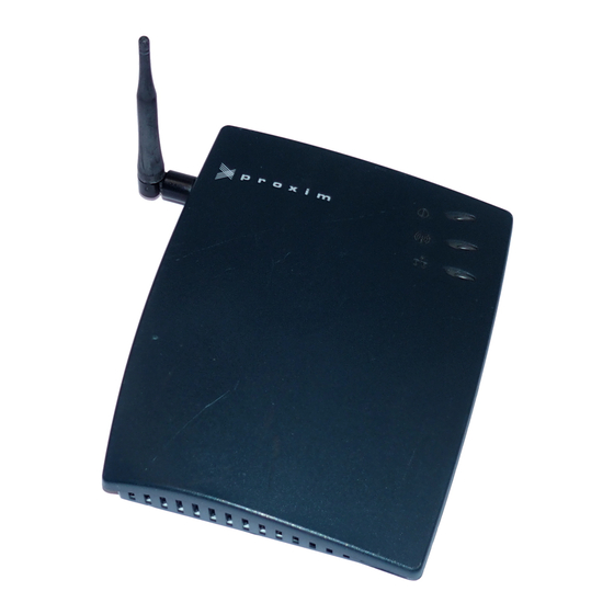 PROXIM RANGELAN2 7510 USER MANUAL Pdf Download | ManualsLib