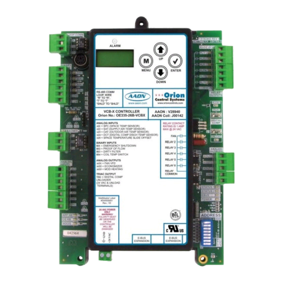 ORION VCB-X TECHNICAL MANUAL Pdf Download | ManualsLib