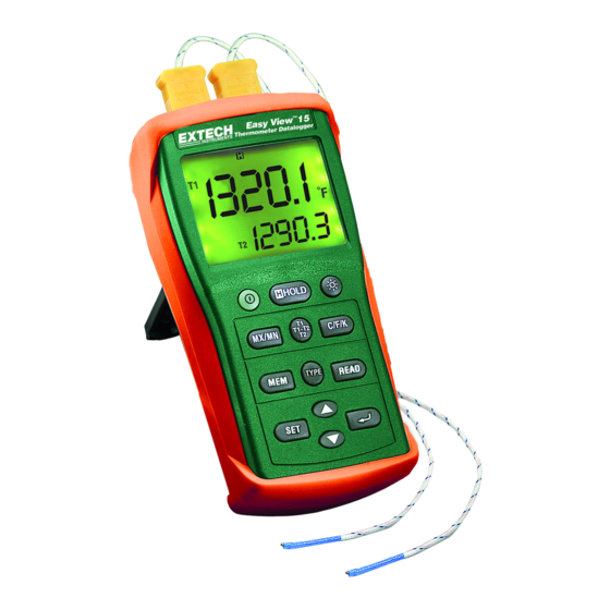 EXTECH INSTRUMENTS EA15 USER MANUAL Pdf Download | ManualsLib