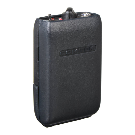 COMTEK PR-216 OPERATOR'S MANUAL Pdf Download | ManualsLib