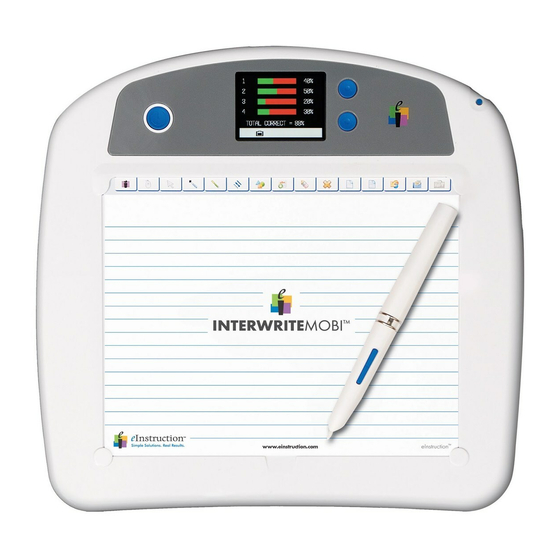 EINSTRUCTION INTERWRITE MOBI USER MANUAL Pdf Download | ManualsLib