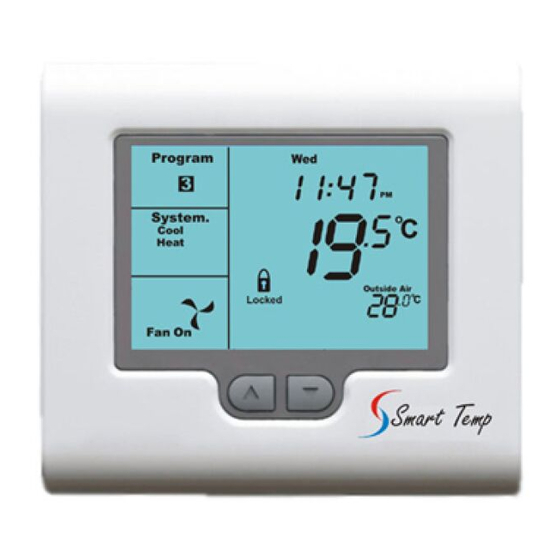 SMART TEMP SMT?770 INSTALLER MANUAL Pdf Download | ManualsLib