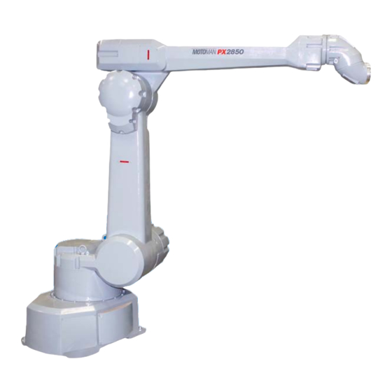 MOTOMAN PX2850 MANUAL Pdf Download | ManualsLib