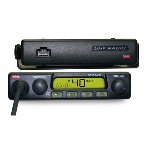 GME TX3420 INSTRUCTION MANUAL Pdf Download | ManualsLib