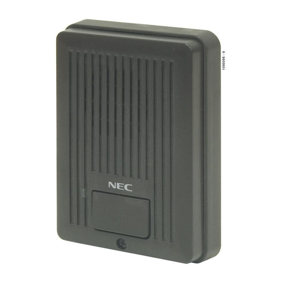 NEC DOOR BOX 92245 INSTALLATION Pdf Download | ManualsLib