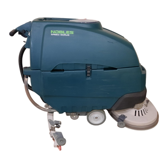 NOBLES SPEED SCRUB OPERATOR'S MANUAL Pdf Download | ManualsLib