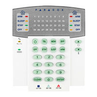 User Manuals: Paradox SP6000 Alarm Panel