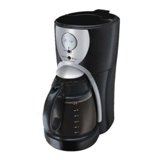 Oster 12-Cup Coffeemaker Model 3304 Instruction Manual | ManualsLib