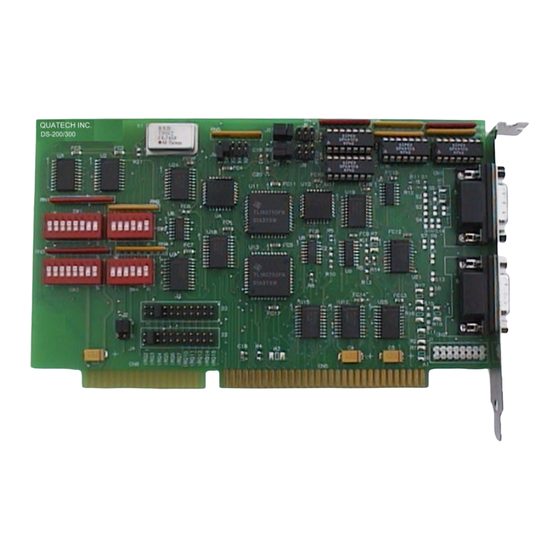 QUATECH DS-200 USER MANUAL Pdf Download | ManualsLib