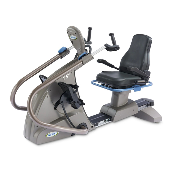 NUSTEP T5 USER MANUAL Pdf Download | ManualsLib