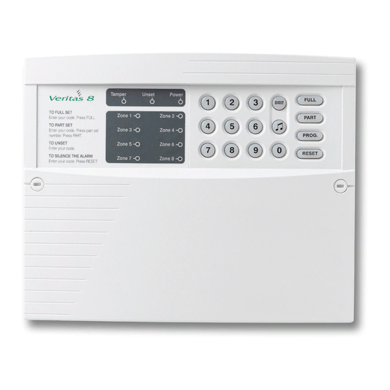 TEXECOM VERITAS 8 INSTALLATION MANUAL Pdf Download | ManualsLib