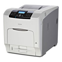 Ricoh Aficio SP C430DN Manuals | ManualsLib