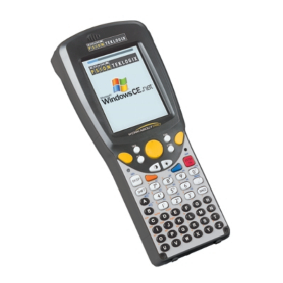 PSION TEKLOGIX WORKABOUT PRO QUICK START MANUAL Pdf Download | ManualsLib