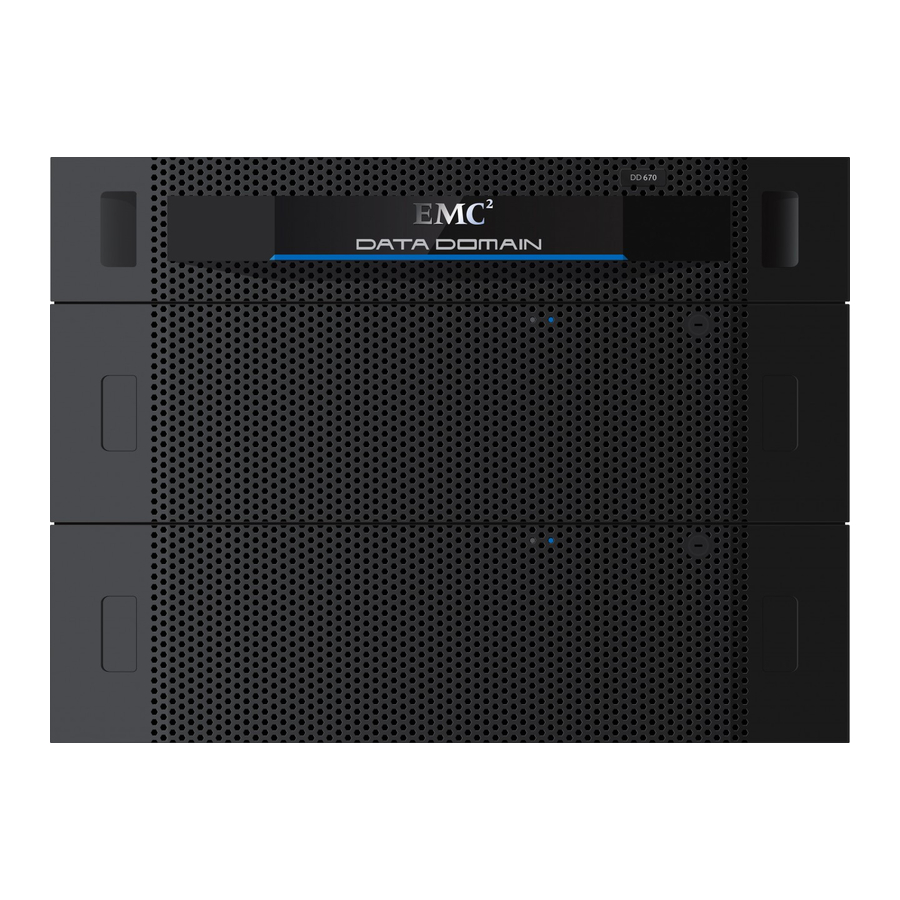 EMC EMC2 DD670 HARDWARE OVERVIEW Pdf Download | ManualsLib