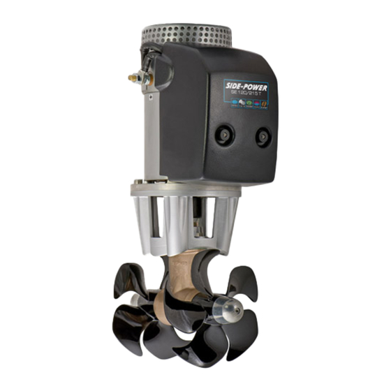 SIDE-POWER SEP 120/215T INSTALLATION AND USER MANUAL Pdf Download ...