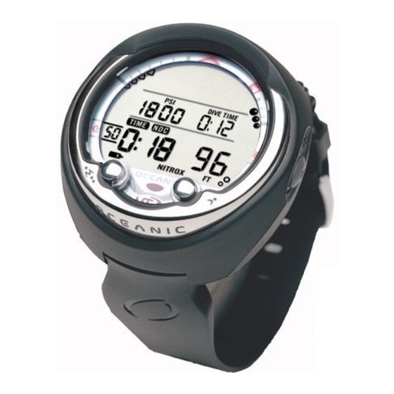 OCEANIC VT3 DIVING INSTRUMENT OPERATING MANUAL | ManualsLib