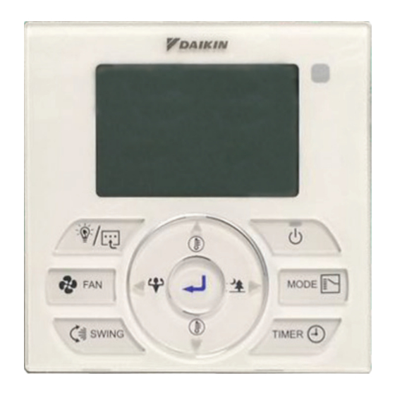 DAIKIN BRC51D61 OPERATING MANUAL Pdf Download | ManualsLib