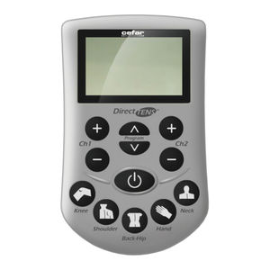 Cefar Direct TENS Electric stimulator Manuals