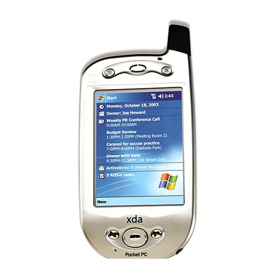 O2 Xda User Manual Pdf Download Manualslib