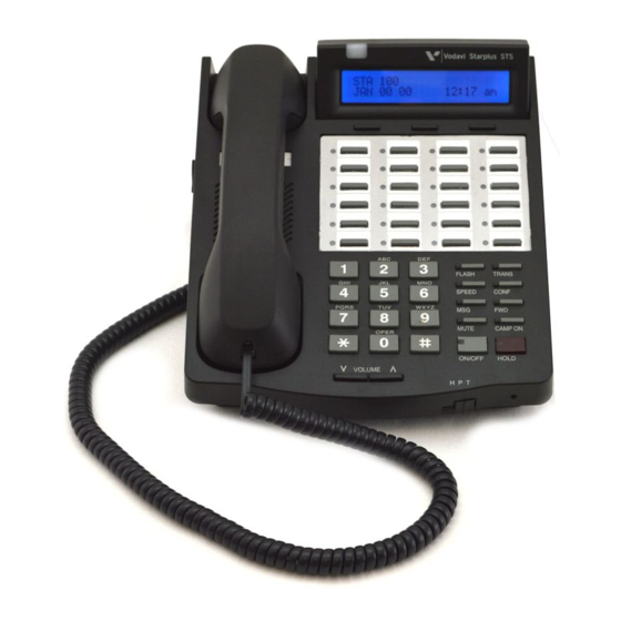VODAVI STARPLUS STSE USER MANUAL Pdf Download | ManualsLib