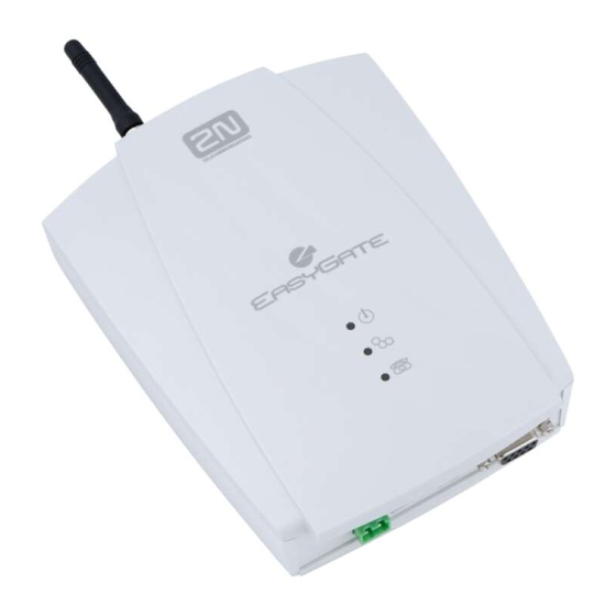 2N ATEUS-EASYGATE USER MANUAL Pdf Download | ManualsLib