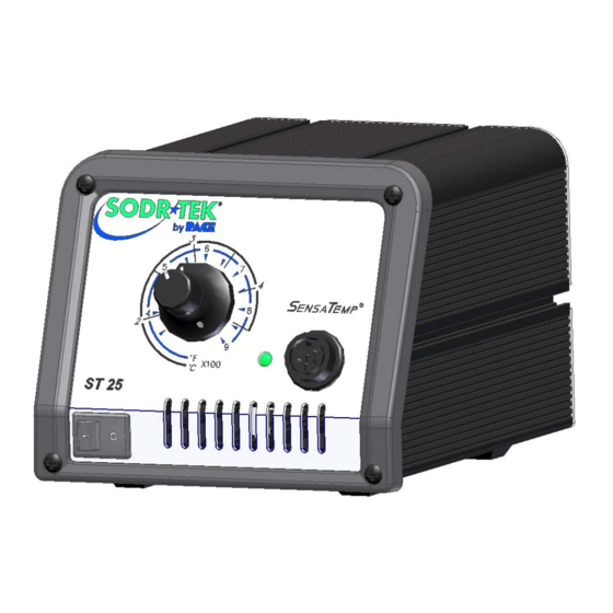 PACE ST 25 OPERATION AND MAINTENANCE MANUAL Pdf Download | ManualsLib