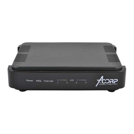 ACORP LAN110 USER MANUAL Pdf Download | ManualsLib