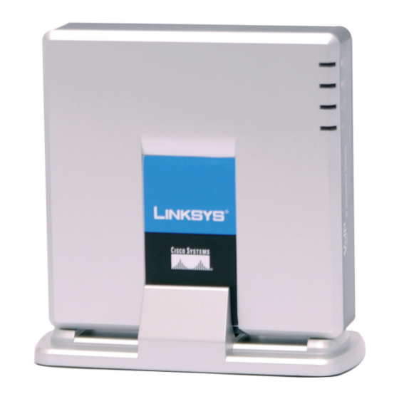LINKSYS VOIP INSTALLATION MANUAL Pdf Download | ManualsLib