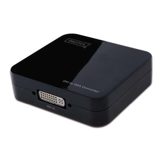 DIGITUS DS-40101 USER MANUAL Pdf Download | ManualsLib