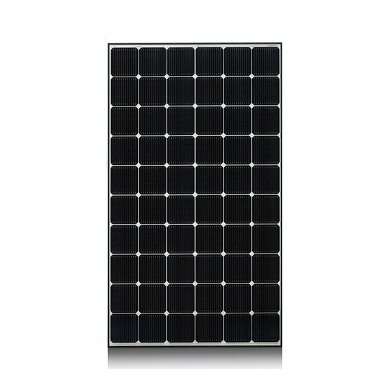 LG PV SOLAR MODULE INSTALLATION MANUAL Pdf Download | ManualsLib