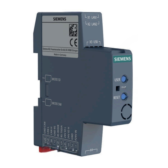 SIEMENS SIMATIC FDE OPERATING INSTRUCTIONS MANUAL Pdf Download | ManualsLib