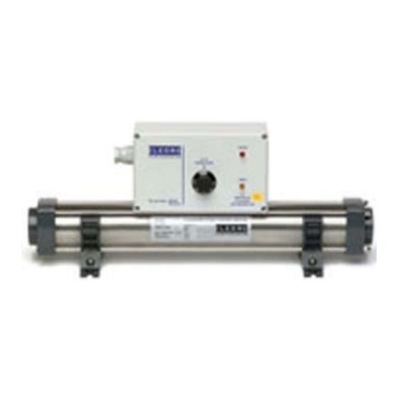 Elecro Engineering 800 Series - Swimming Pool Heater Manual | ManualsLib