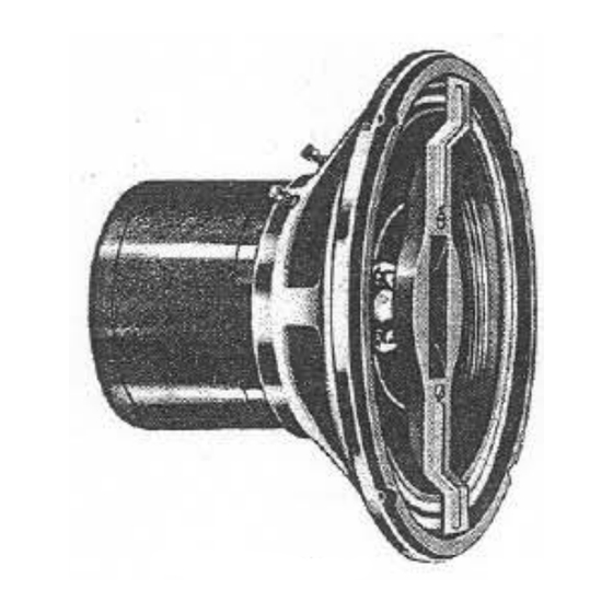 ELECTRO-VOICE 12TRX SPECIFICATIONS AND INSTRUCTIONS Pdf Download ...