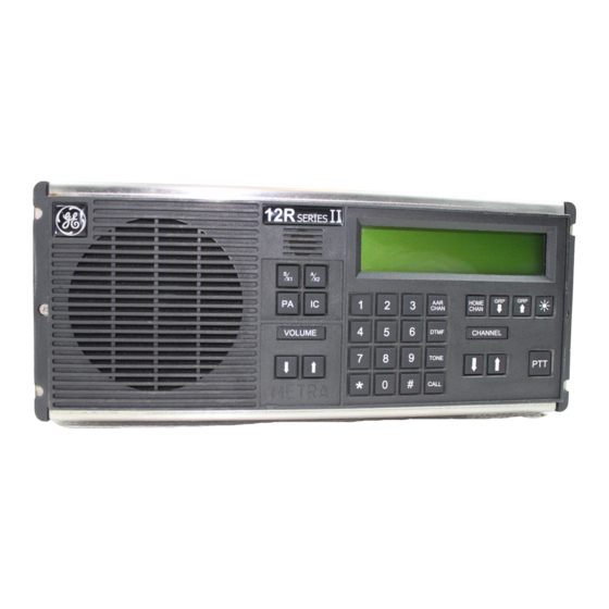 GE 12R II SERIES TECHNICAL MANUAL Pdf Download | ManualsLib