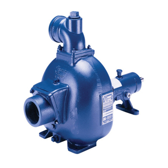 GORMAN-RUPP PUMPS 80 SERIES INSTALLATION, OPERATION, AND MAINTENANCE ...