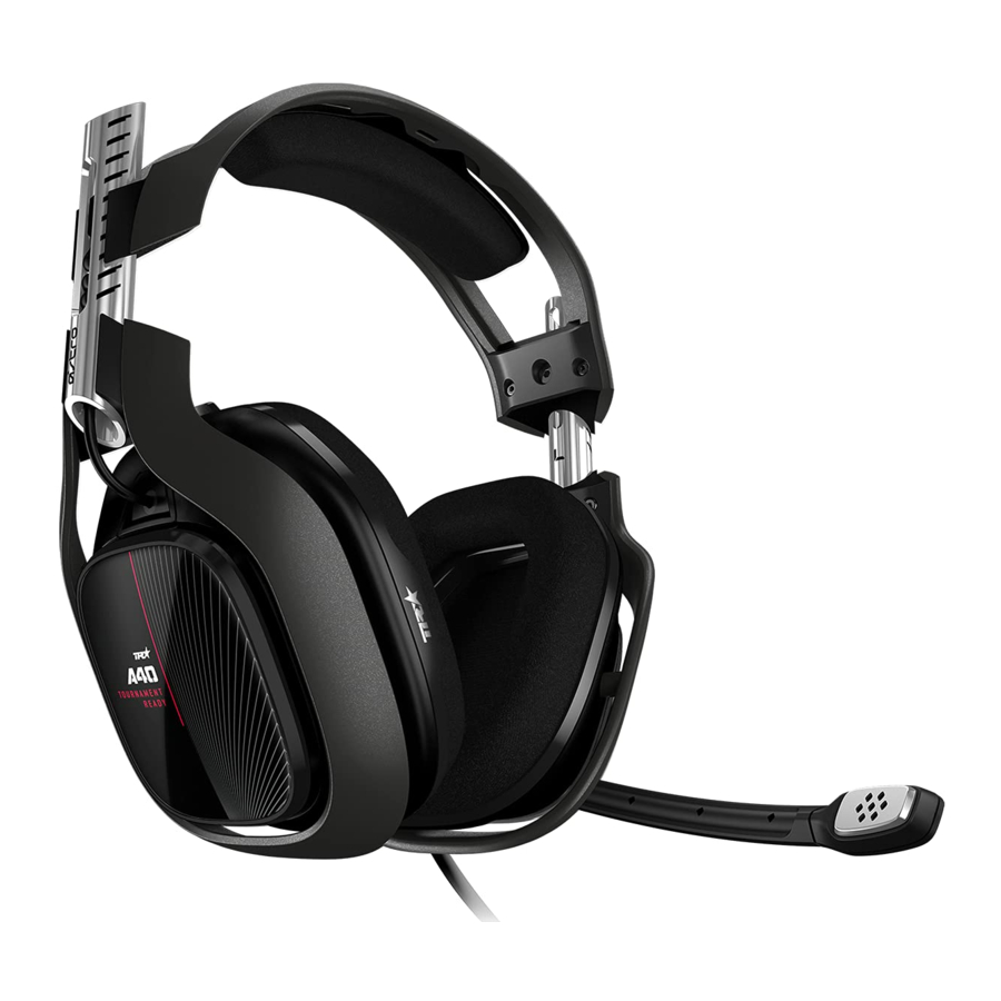 ASTRO A40 Manual | ManualsLib