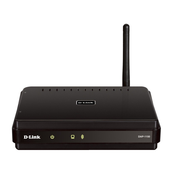 D-LINK DAP-1150 USER MANUAL Pdf Download | ManualsLib