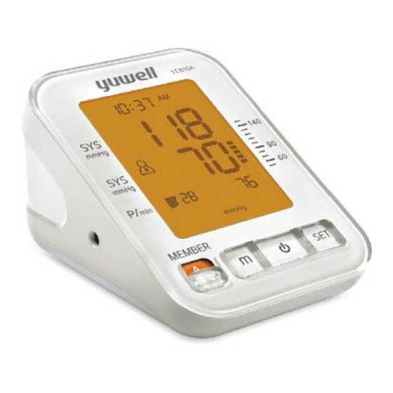 YUWELL YE690A USER MANUAL Pdf Download | ManualsLib