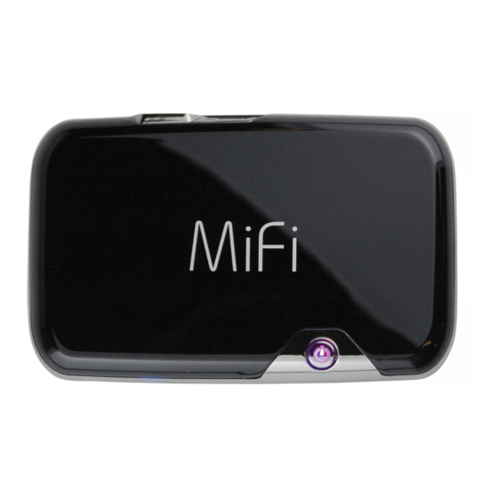 NOVATEL MIFI CONNECTION MANUAL Pdf Download | ManualsLib